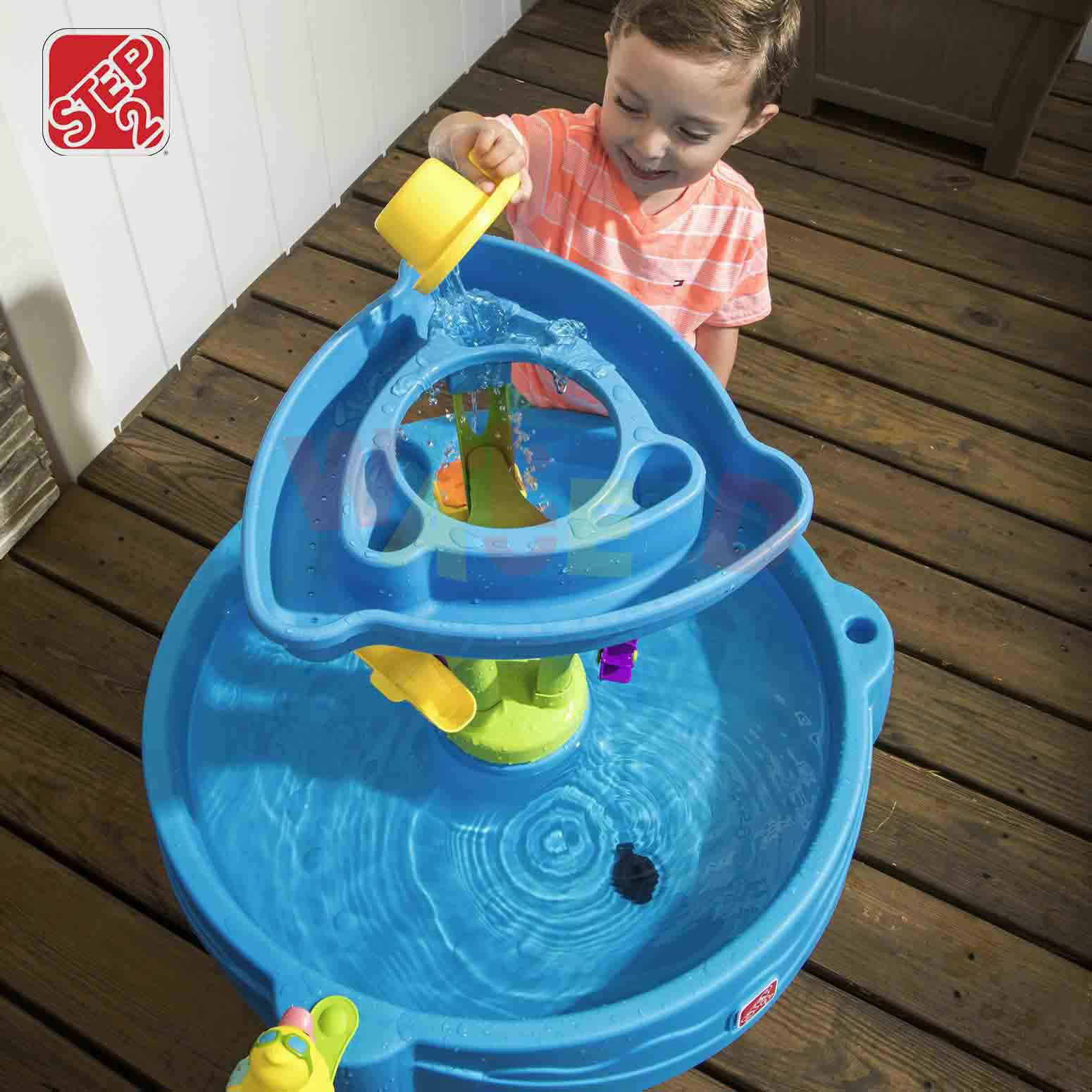 Toy. Summer Showers Splash Tower Water Table