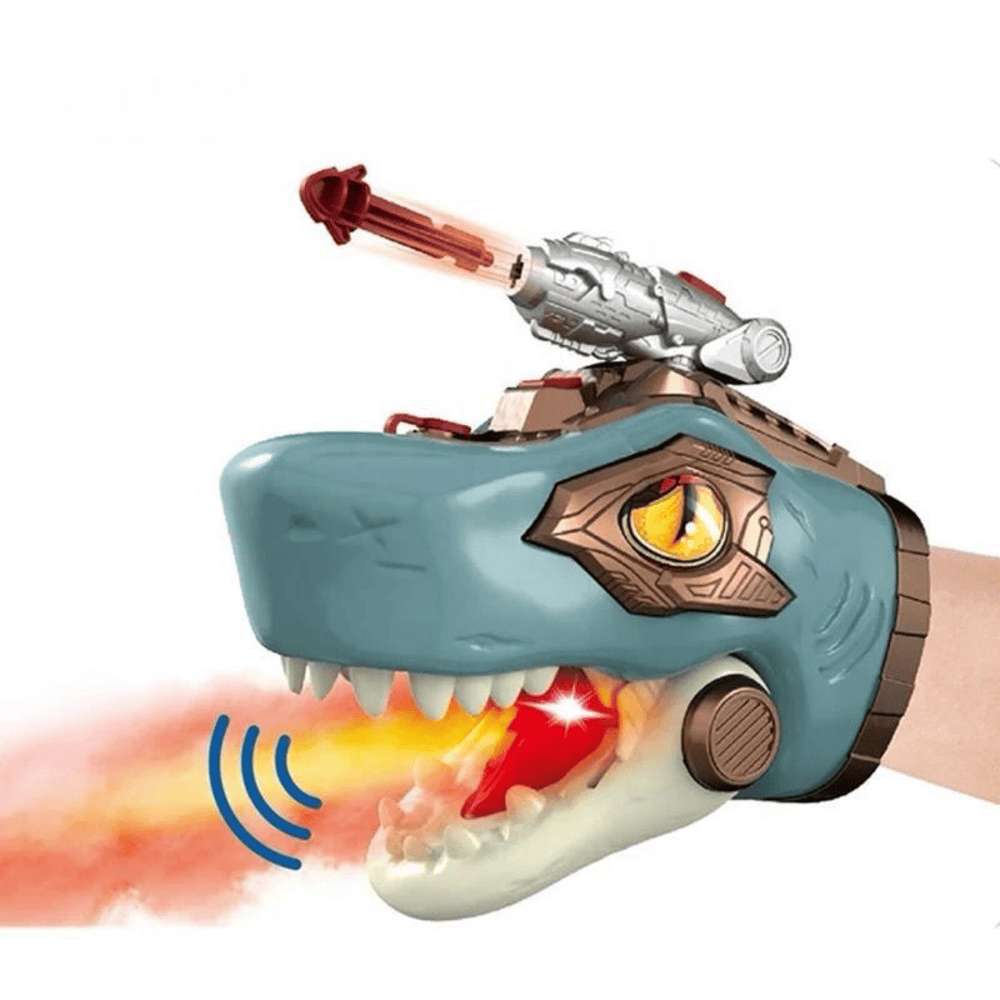 Toy. Dino Shark Hand Launcher - Blue