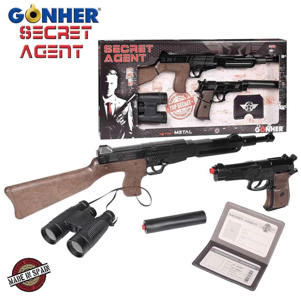 Toy. Secret Agent 8 shots / Box