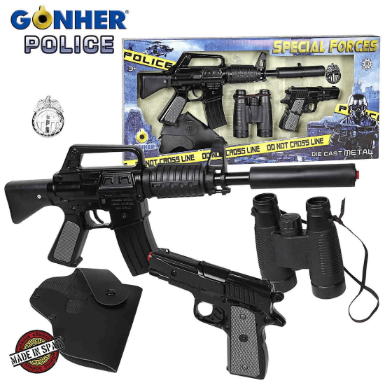 Toy. Police Special Force 8 shots / Box