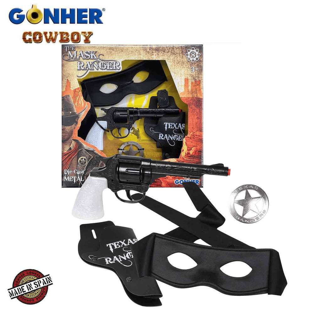 Toy. The Mask Ranger 8 sh. - Single Revolver