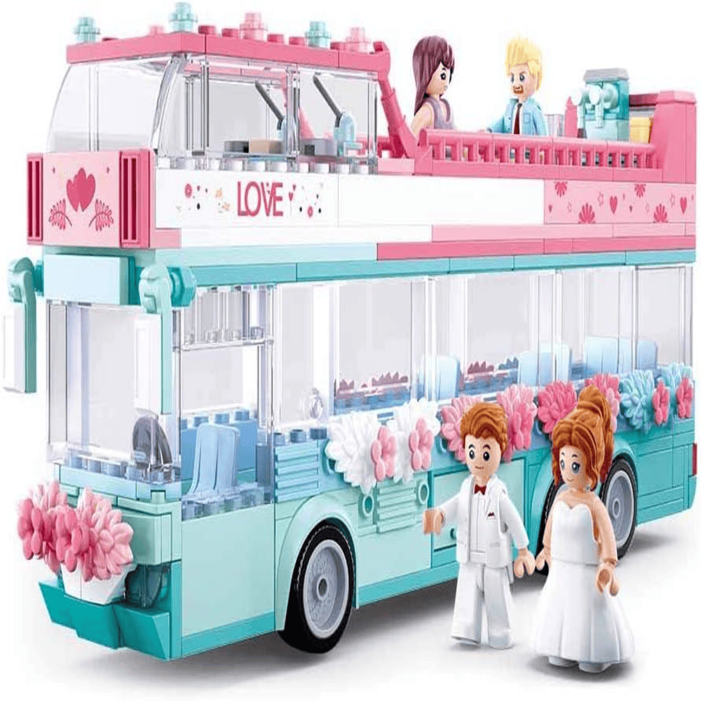 Toy. Wedding Bus - 379 Pieces
