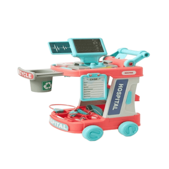 Toy. Medical Tool Cart Playset