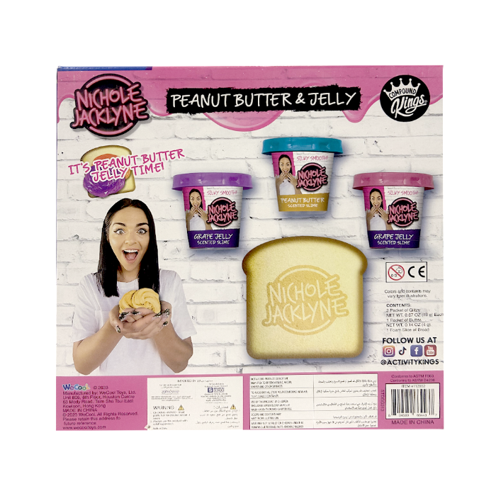 Toy. BUTTER ICE CREAM SCOOPSNICOLE JACKLYNE PEANUT BUTTER AND JELLY