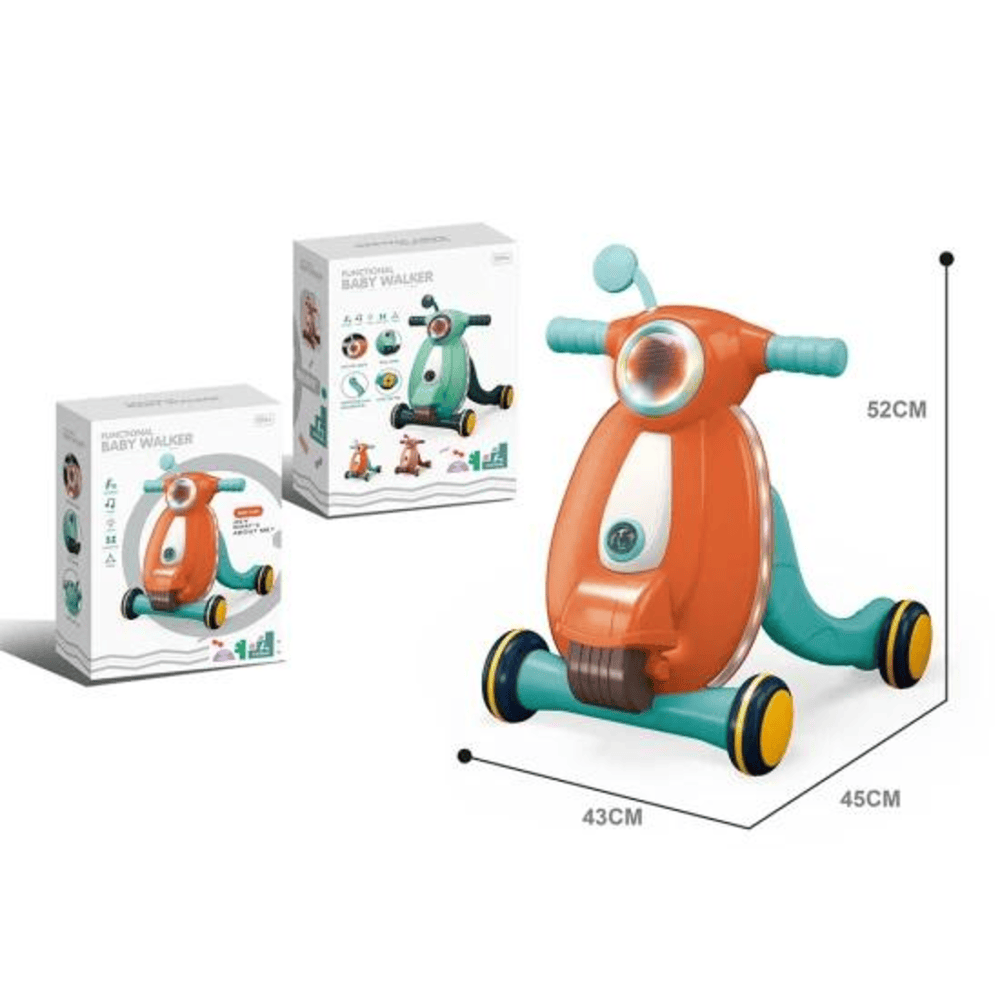 Toy. FUNCTIONAL Baby Walker wt Light & Music, Fun & Learning Toy