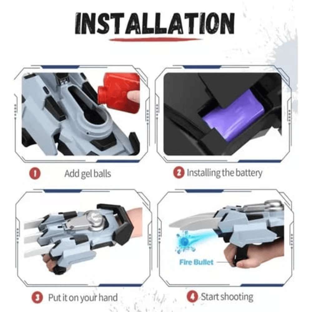 Toy. Retractable wolverine claw