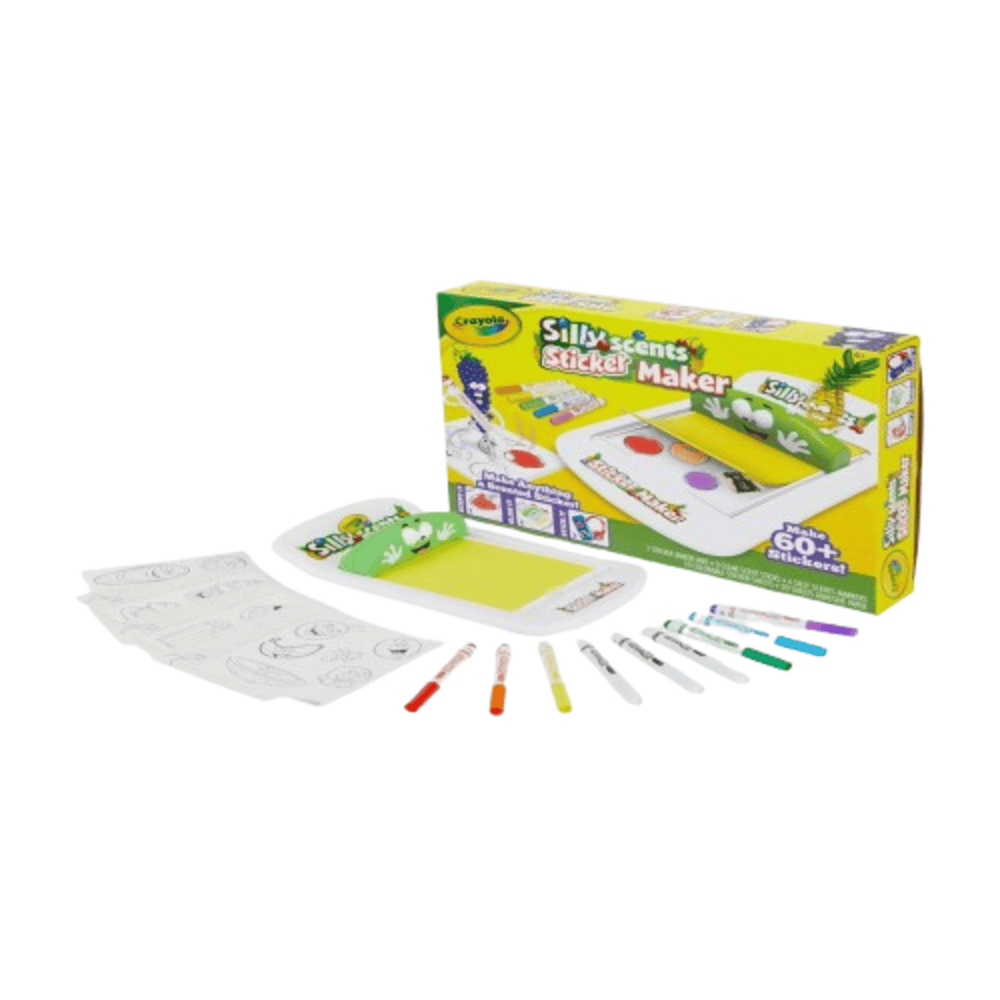 Toy. Crayola Silly Scents Sticker Maker Art Kit
