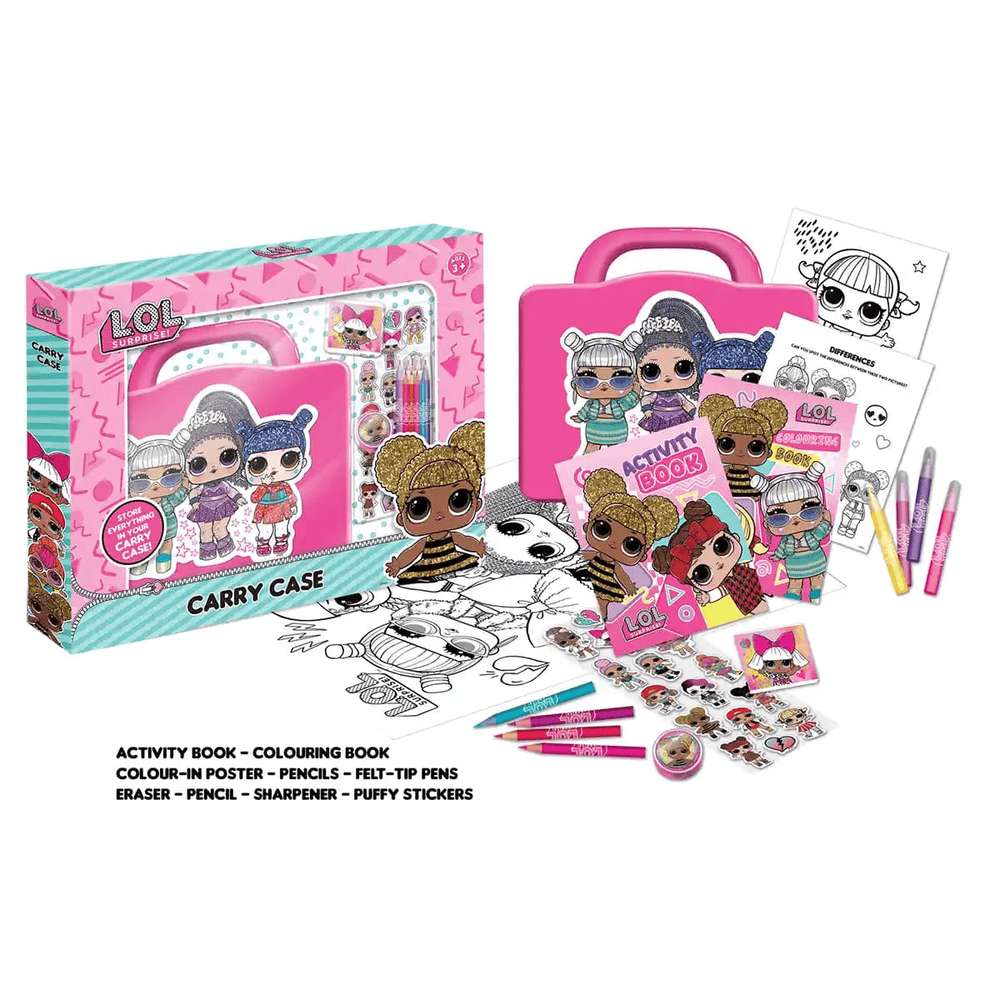 Toy. LOL SURPRISE CARRY CASE ACTIVITY