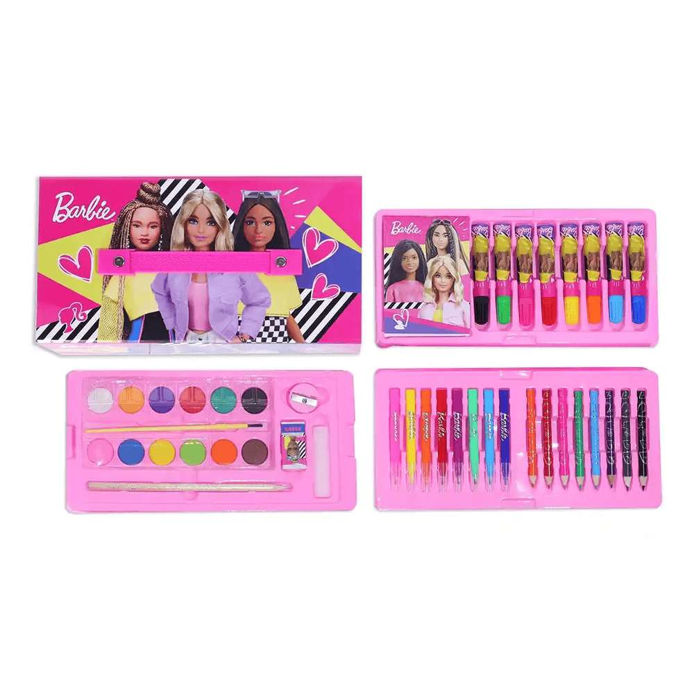 Toy. Barbie Coloring Case