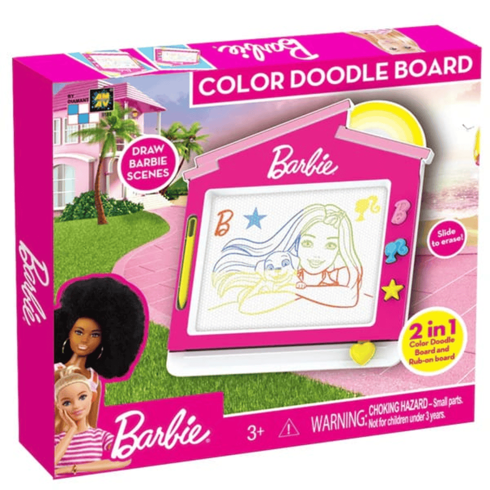 Toy. Barbie Color Magnetic Doodle Board