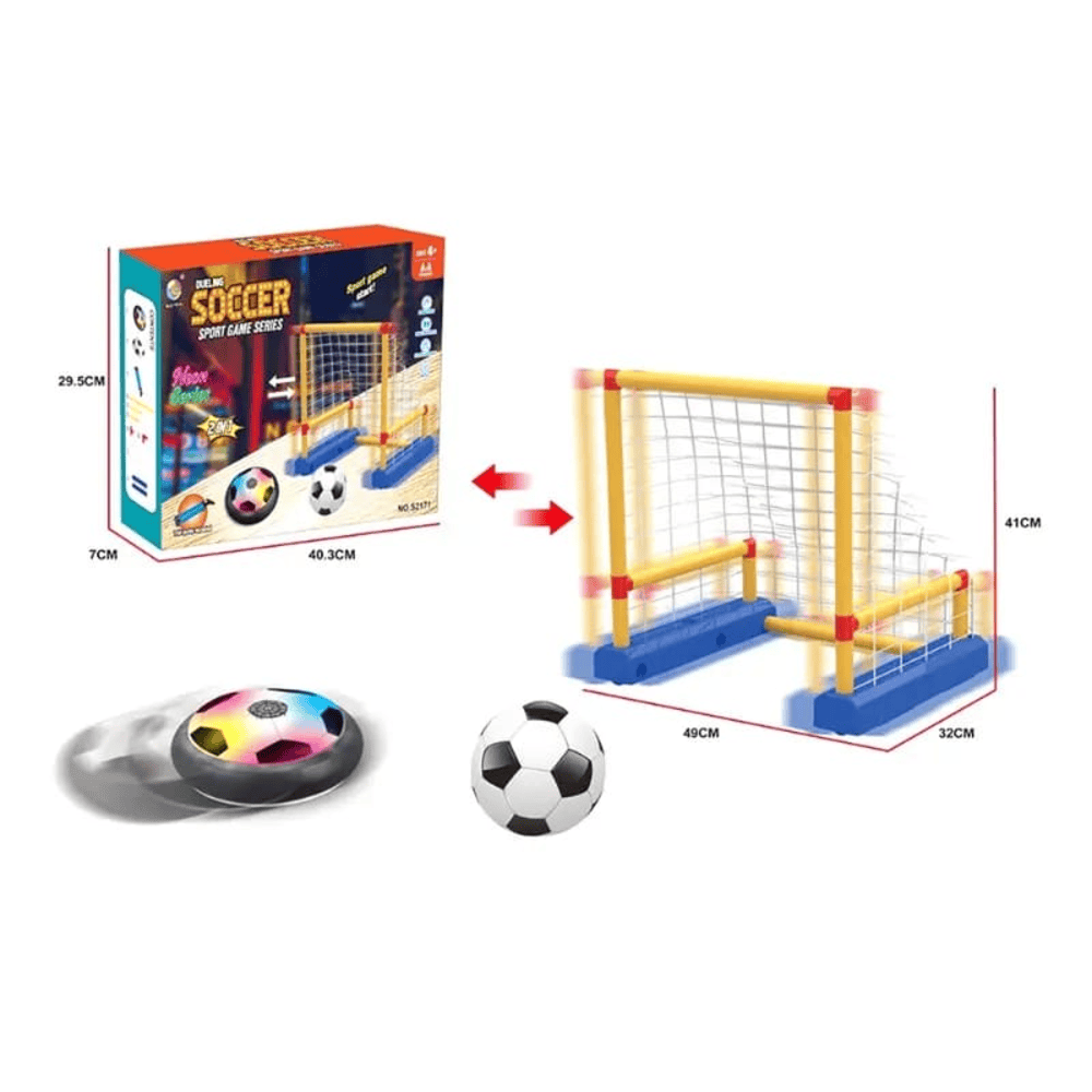Toy. Soccer Goal Play Set with Floating Soccer Ball and Inflatable Ball