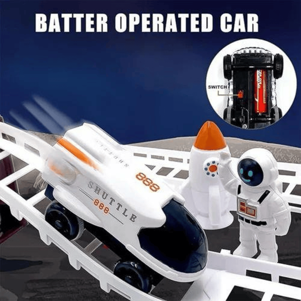 Toy. Outer Space Race Track Set For Kids Toys