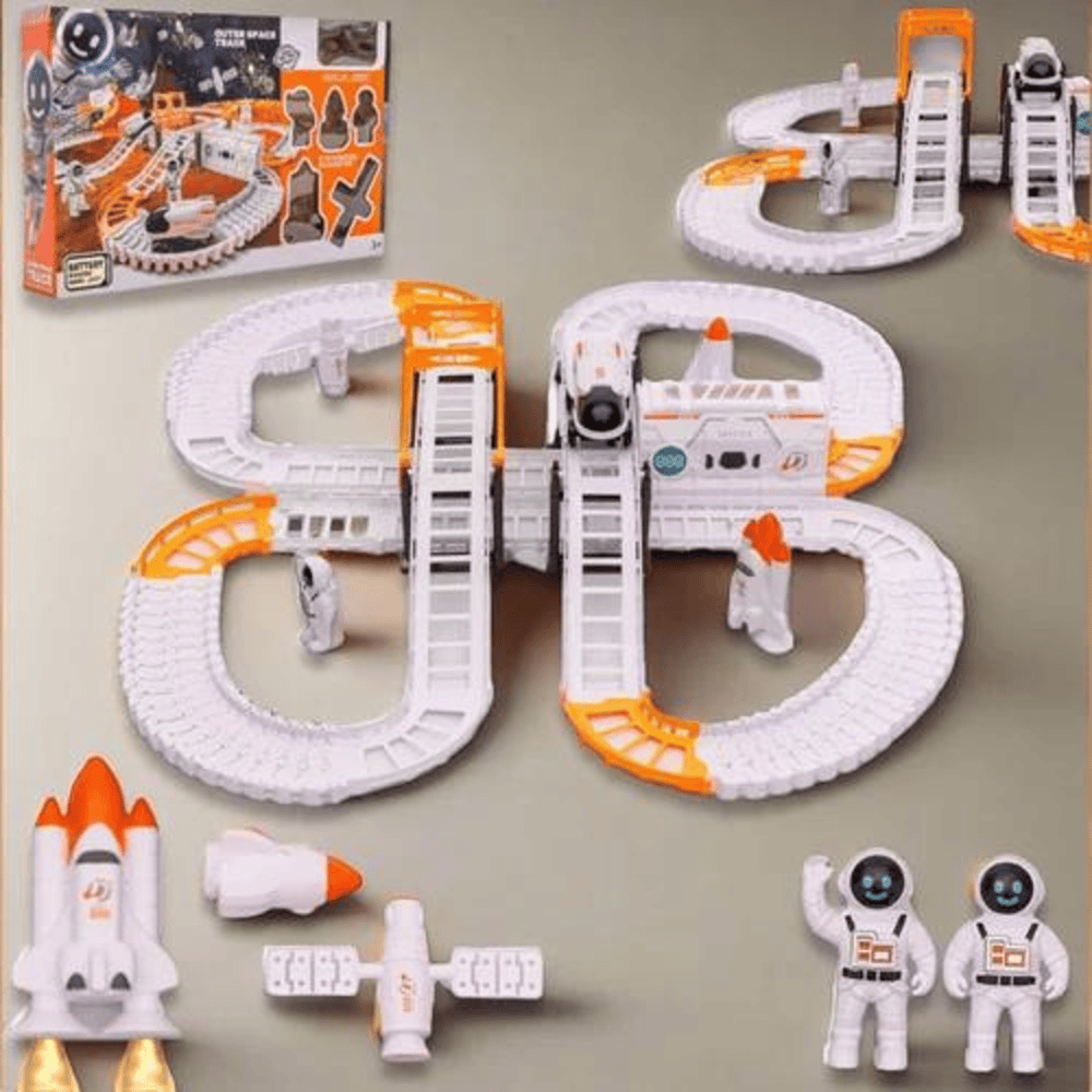 Toy. Outer Space Race Track Set For Kids Toys