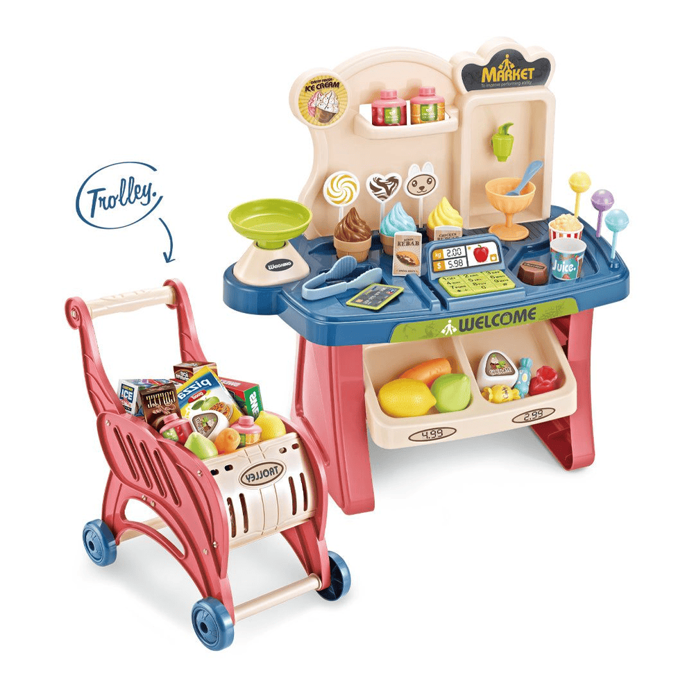 Toy. NewBoy Supermarket Stroller