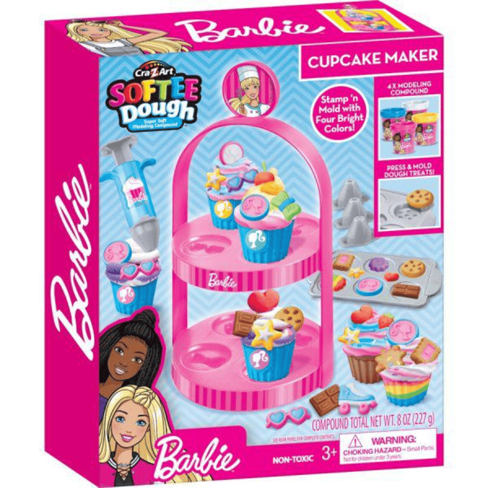 Toy. BARBIE DOUGH BAKERY CUPCAKE MAKER