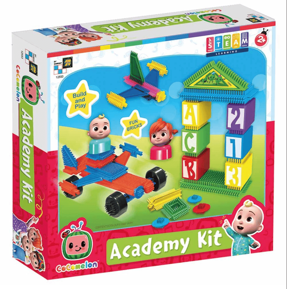 Toy. Cocomelon - Academy Kit Building Blocks
