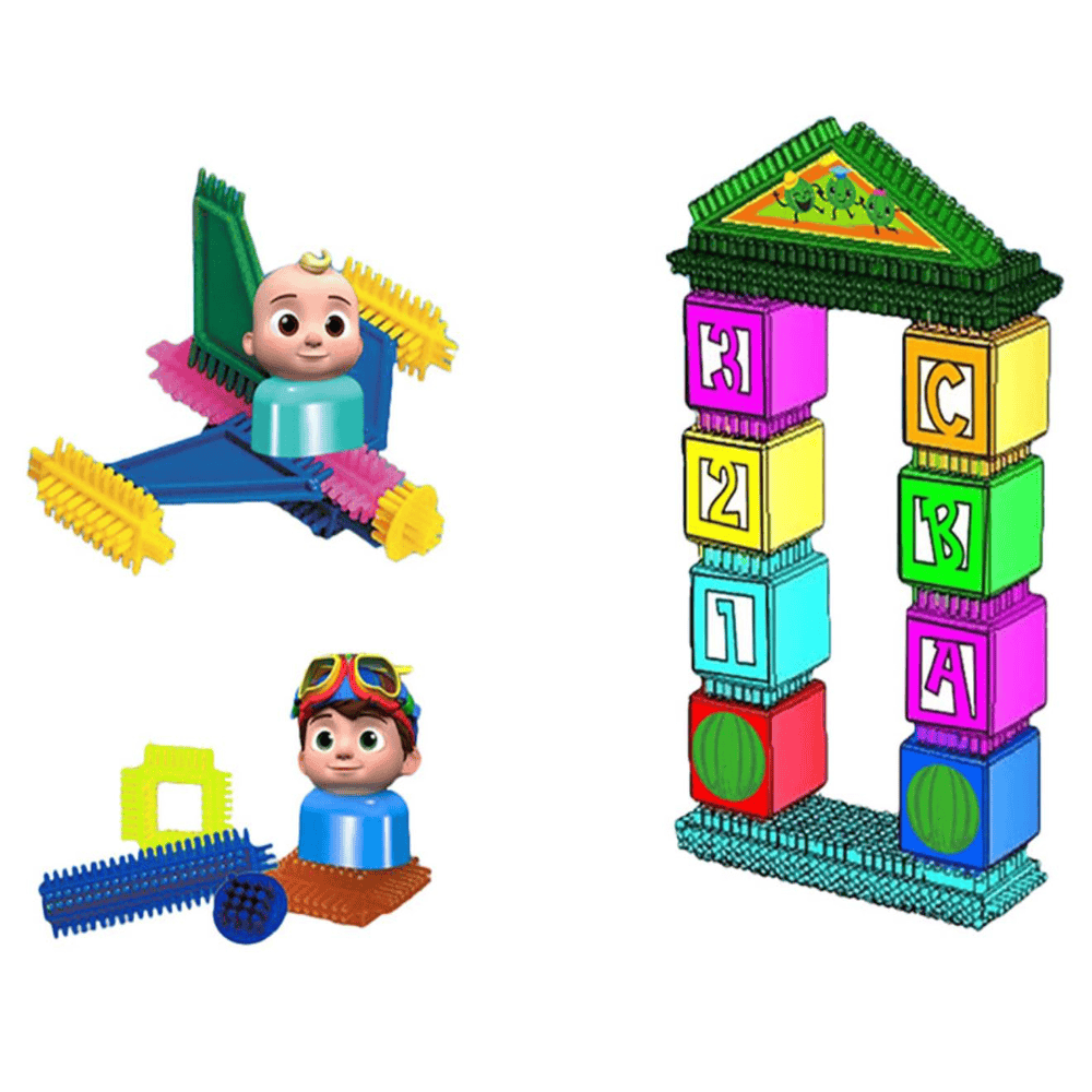 Toy. Cocomelon - Academy Kit Building Blocks