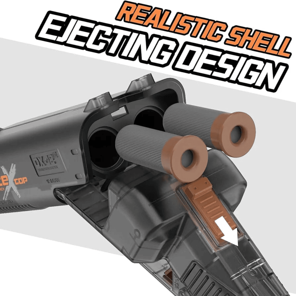 Toy. Double-barreled pistol