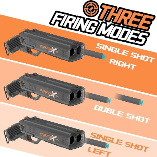 Toy. Double-barreled pistol