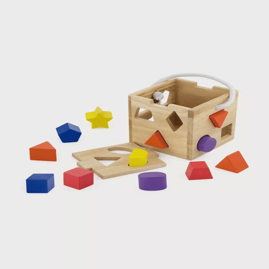 Toy. Shape sorting game