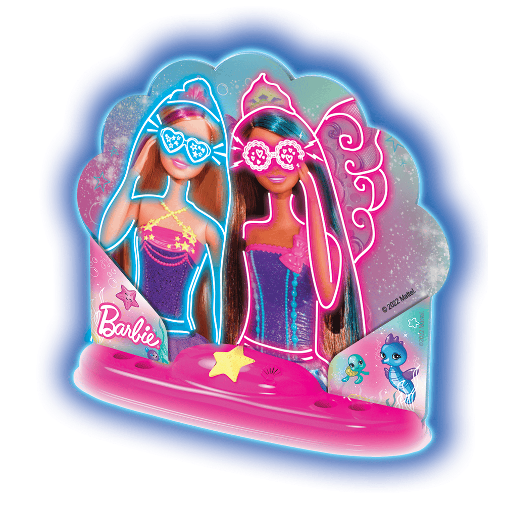 Toy. Barbie Night Lamp/Decoration - Shell Glow