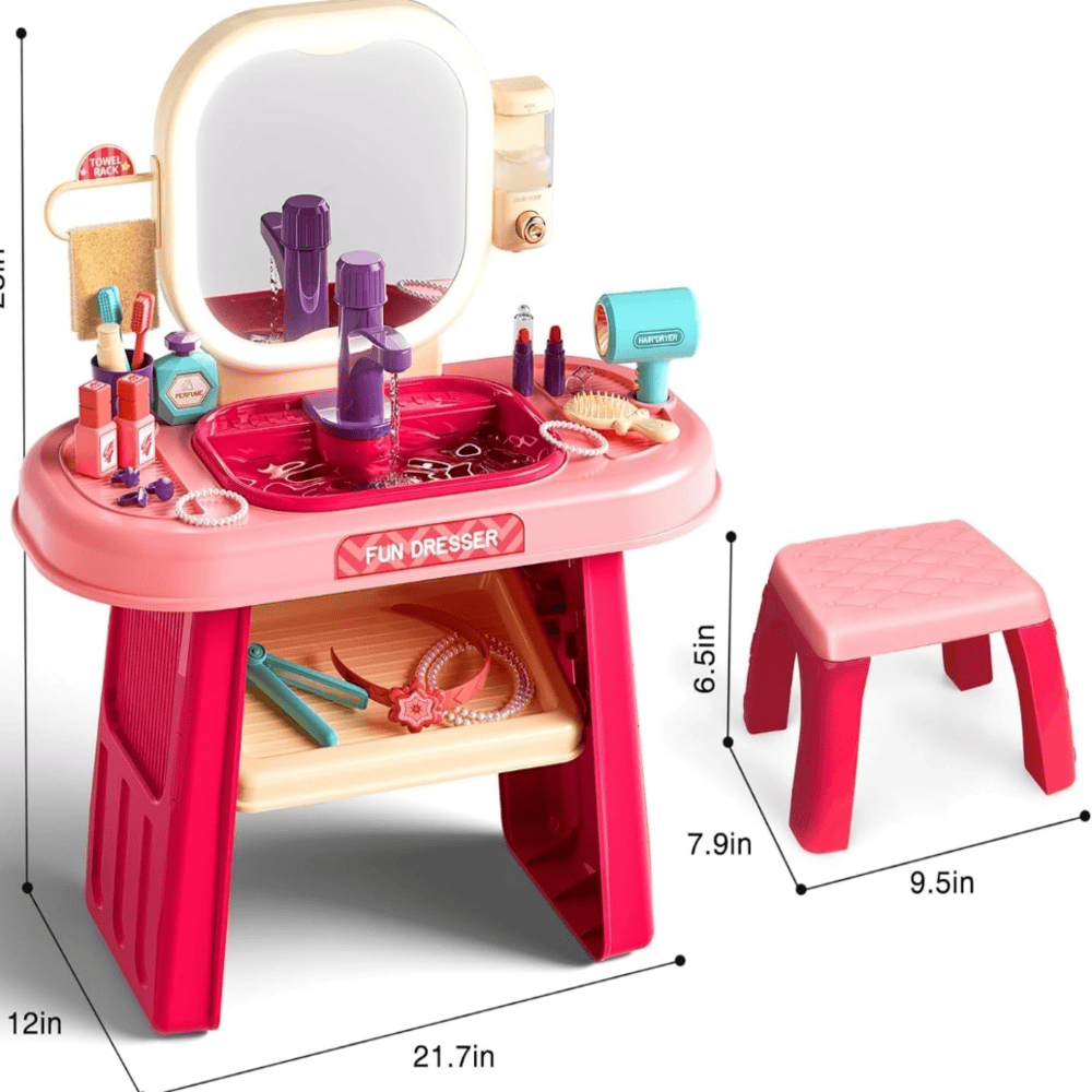 Toy. Girls dressing table