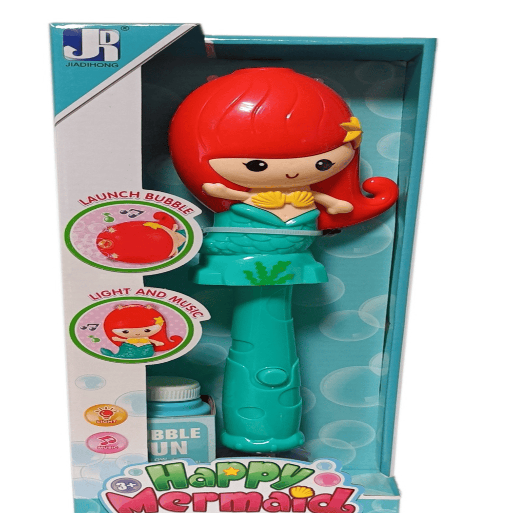 Toy. mermaid bubble machine