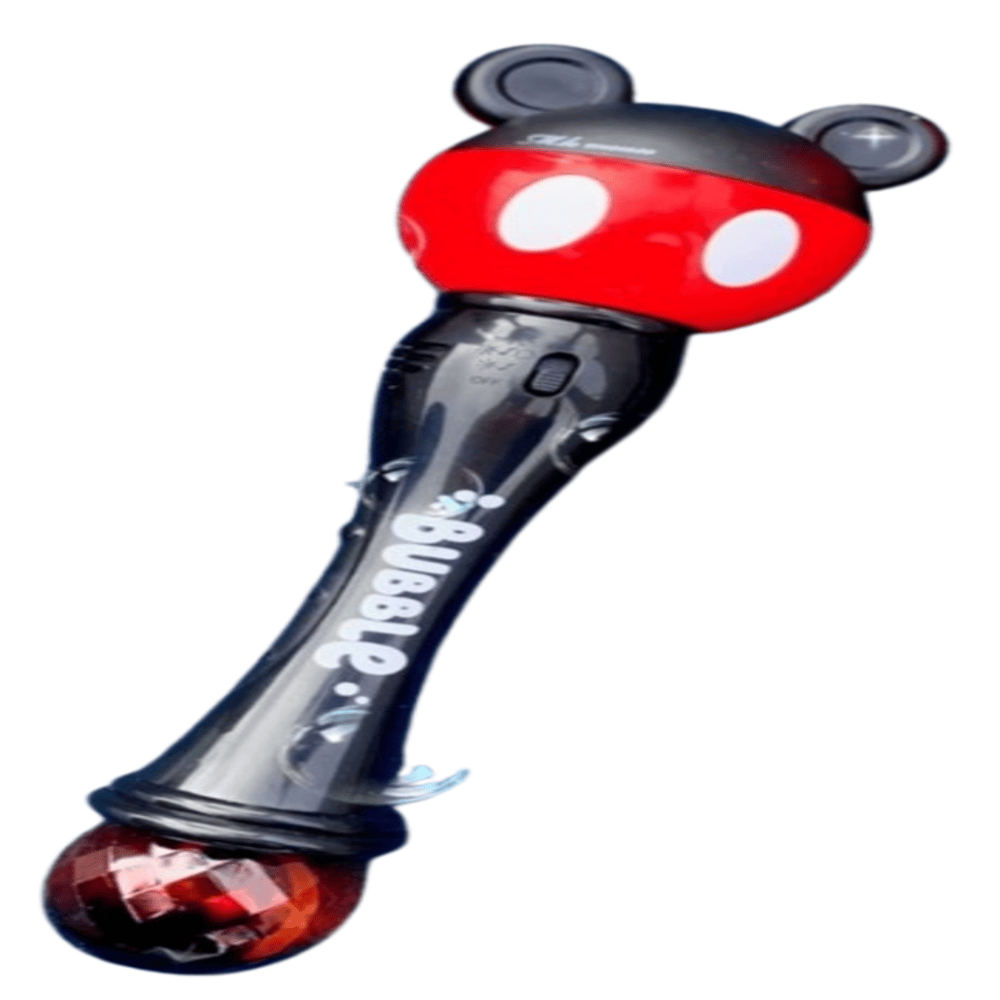 Toy. The cute mouse bubble machine