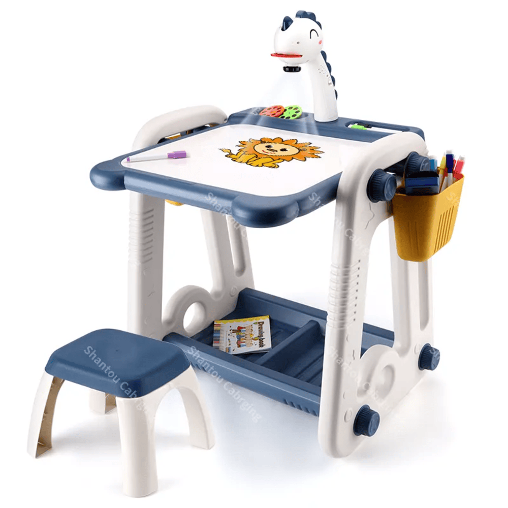 Toy. multifunctional 3 in 1 art easel children projection drawing board ...