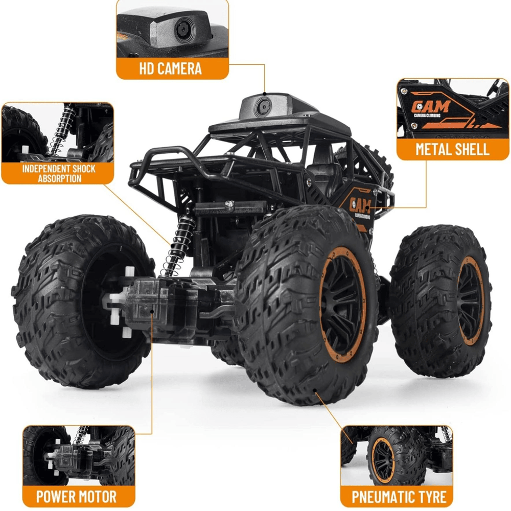 Toy. Off-Road Remote-Control Car Toy with Wi-Fi High Speed Charging 2 ...
