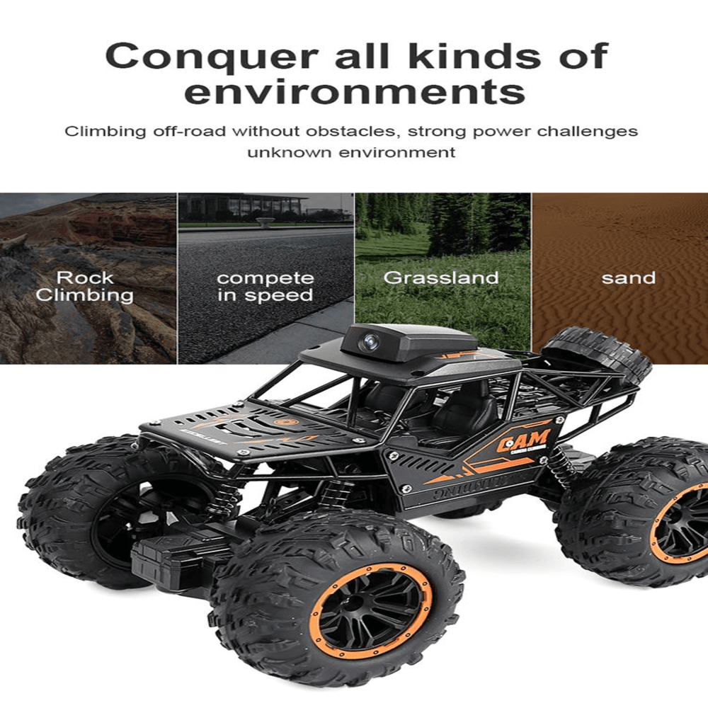 Toy. Off-Road Remote-Control Car Toy with Wi-Fi High Speed Charging 2 ...