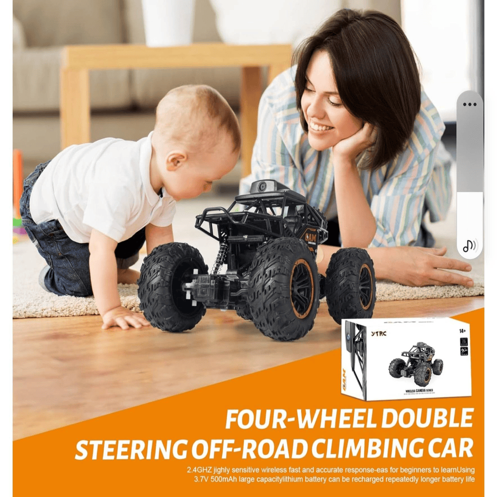 Toy. Off-Road Remote-Control Car Toy with Wi-Fi High Speed Charging 2 ...