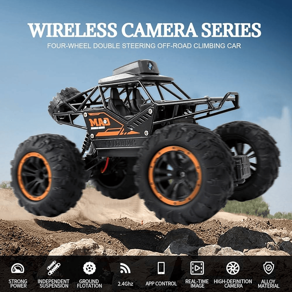 Toy. Off-Road Remote-Control Car Toy with Wi-Fi High Speed Charging 2 ...