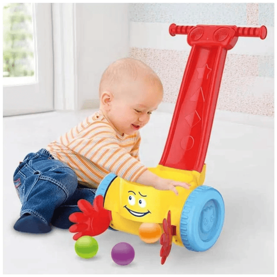 Toy. 2 in 1 Musical Ball Launcher & Walker
