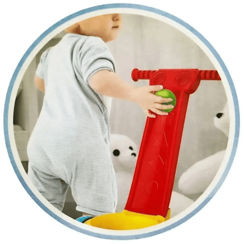 Toy. 2 in 1 Musical Ball Launcher & Walker