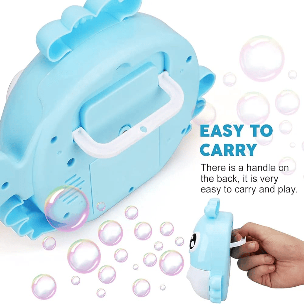 Toy. whale bubble machine