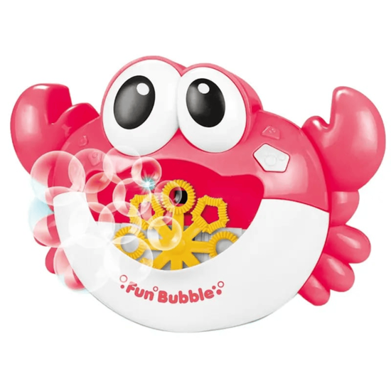 Toy. Crab bubble machine