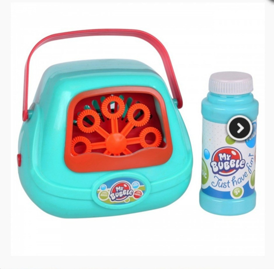 Toy. The happy bubble machine