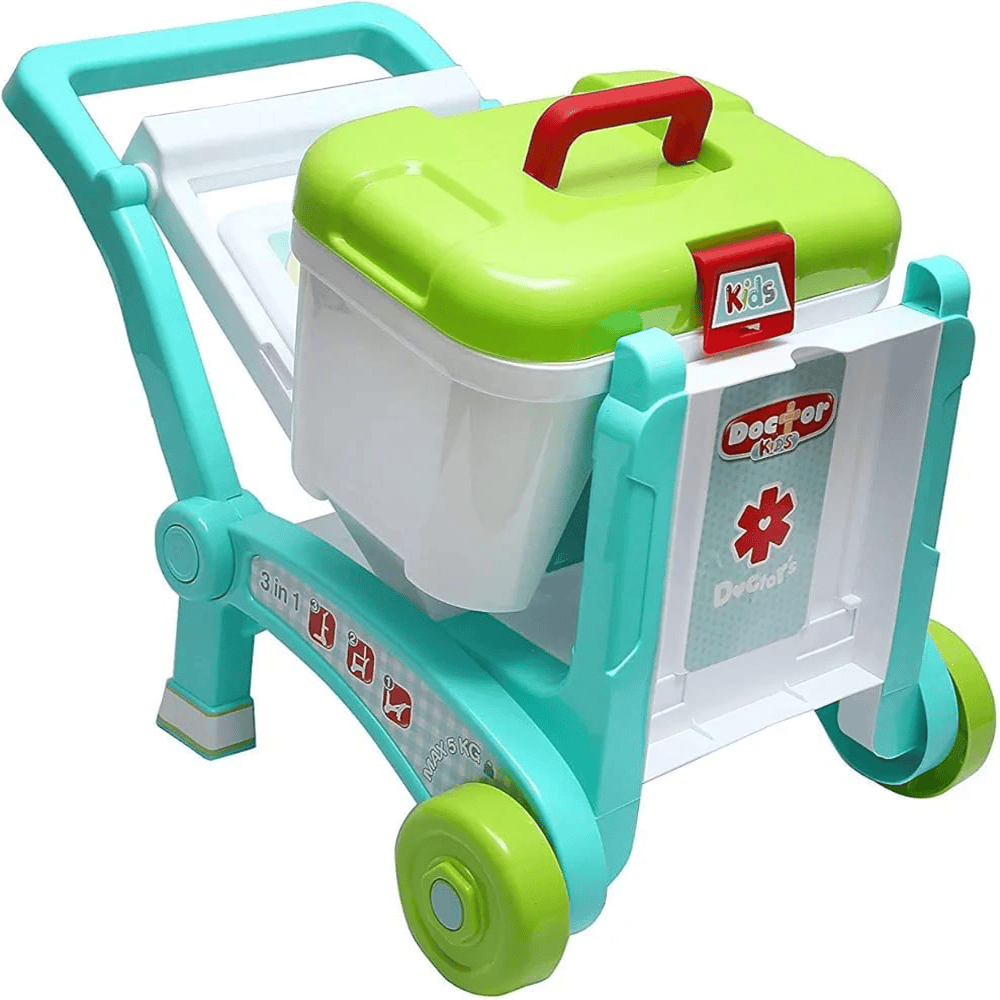 Toy. Doctor Tools Trolley 3 in 1