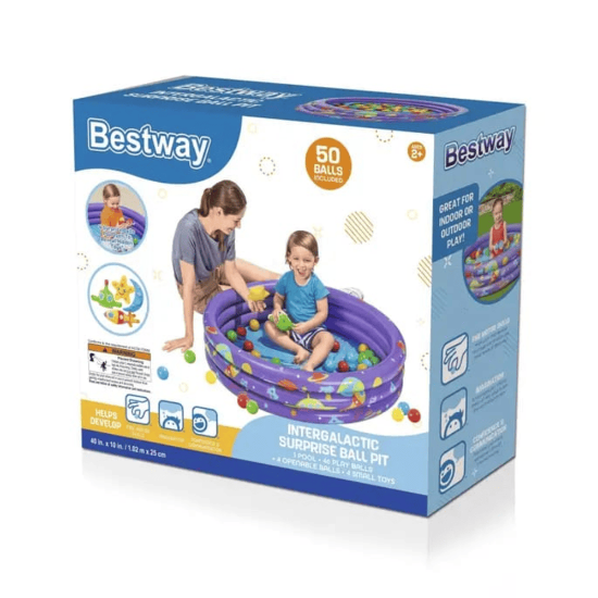 Toy. Inflatable swimming pool with 50 balls