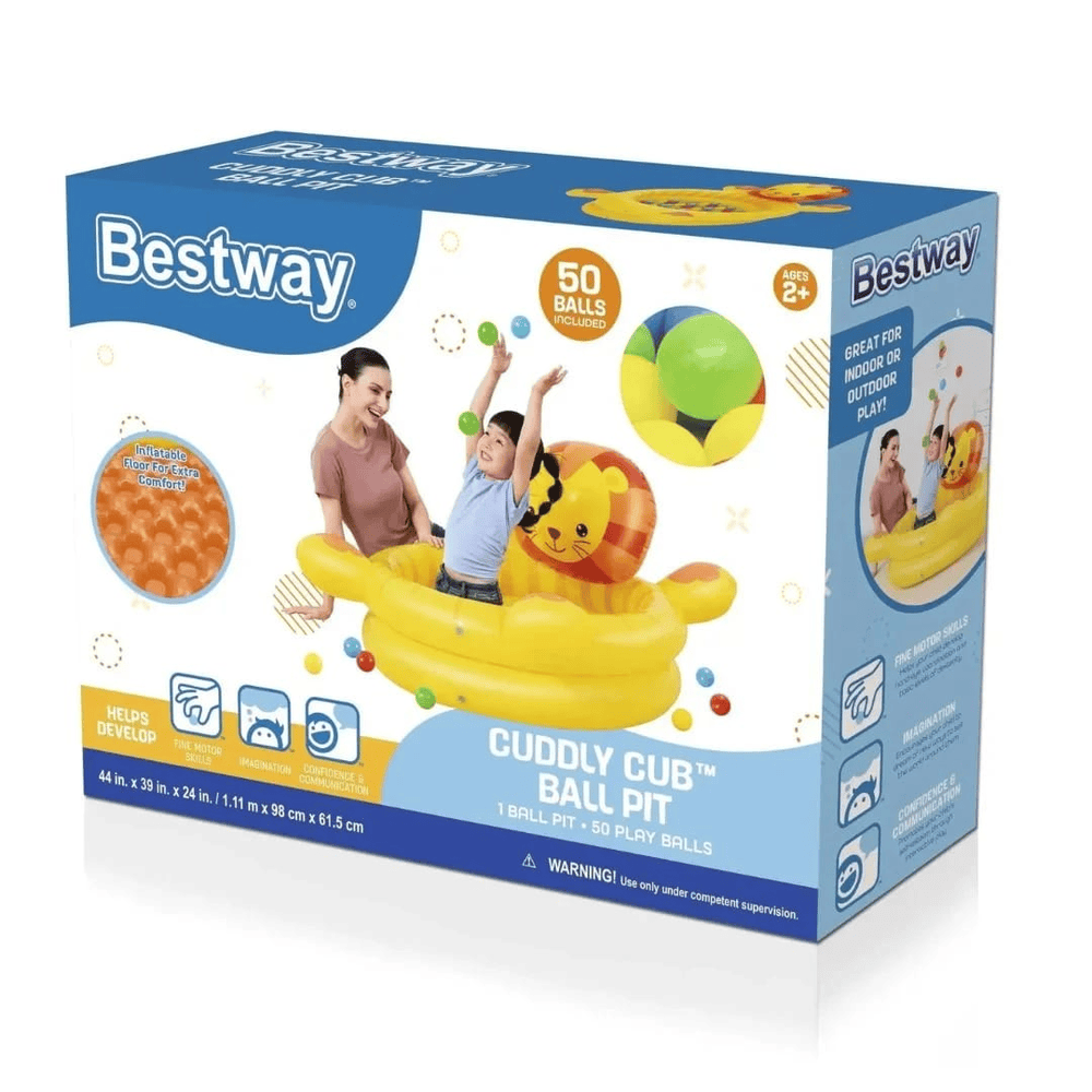 Toy. Bestway Lion Ball Pit