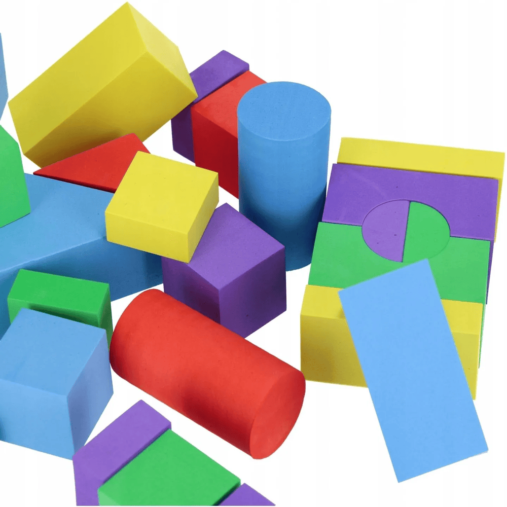 Toy. 3D rainbow Blocks