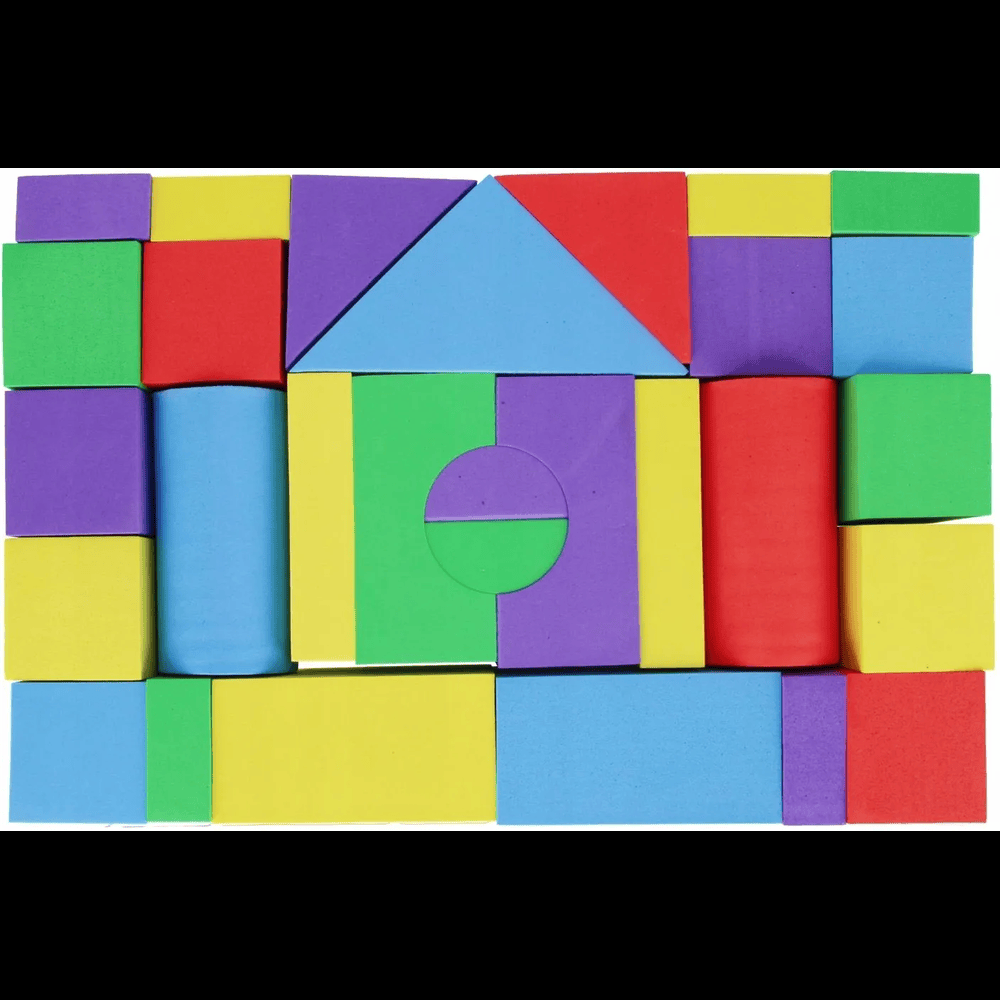 Toy. 3D rainbow Blocks