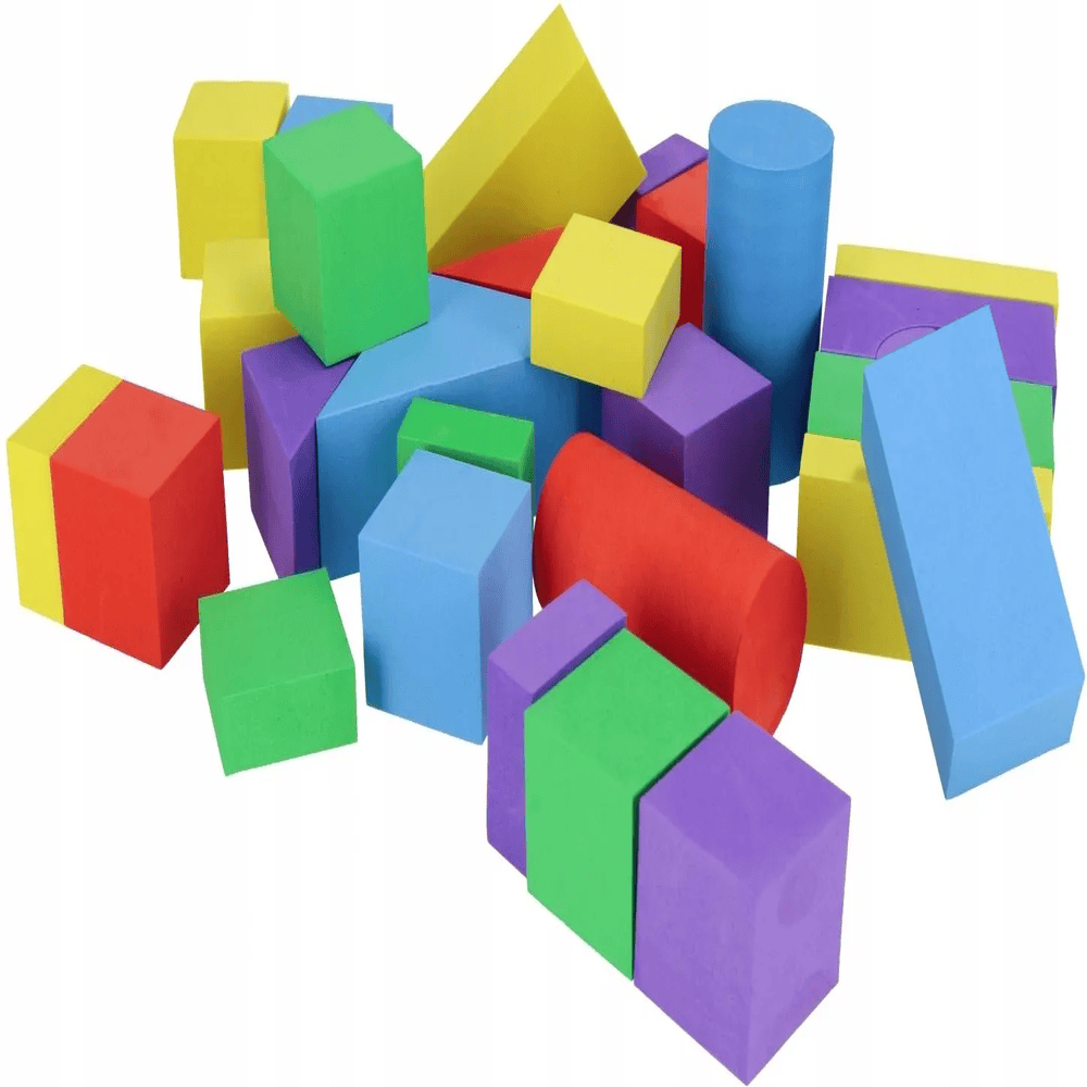 Toy. 3D rainbow Blocks