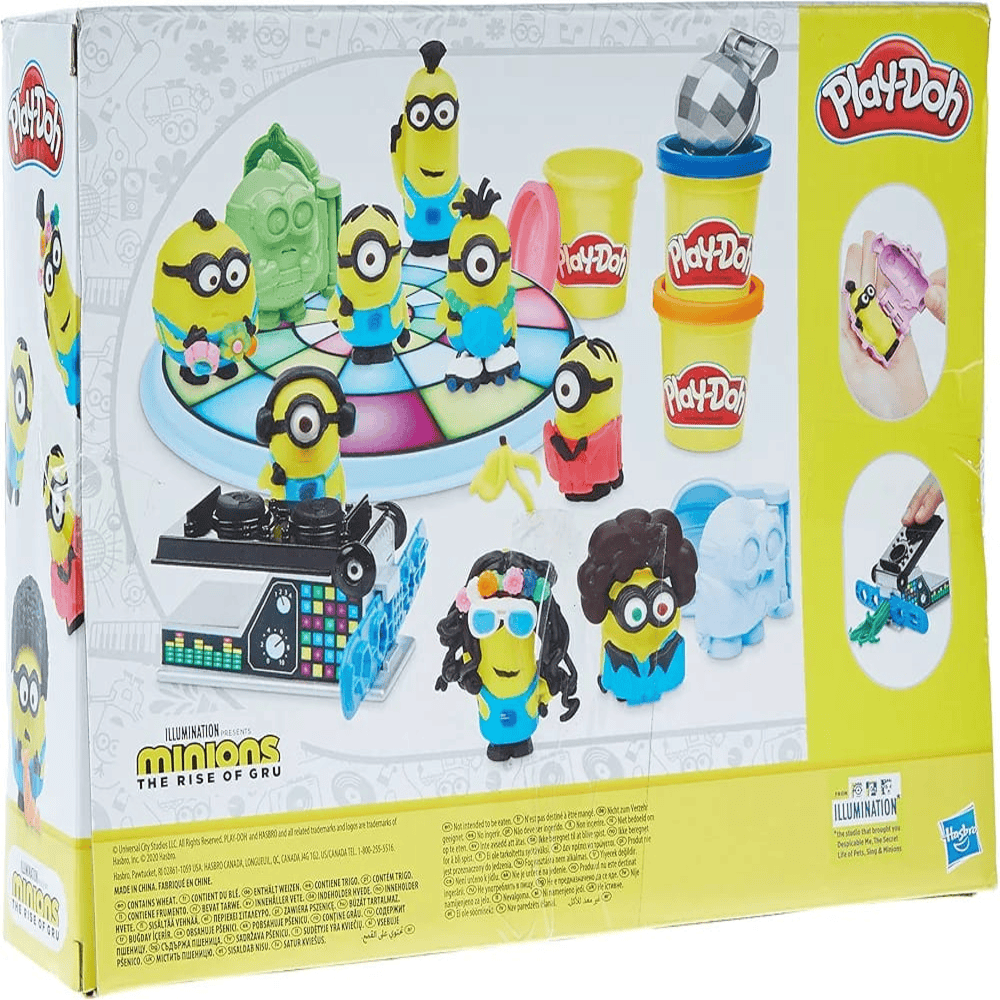 Toy. Mud Disco Minions Set