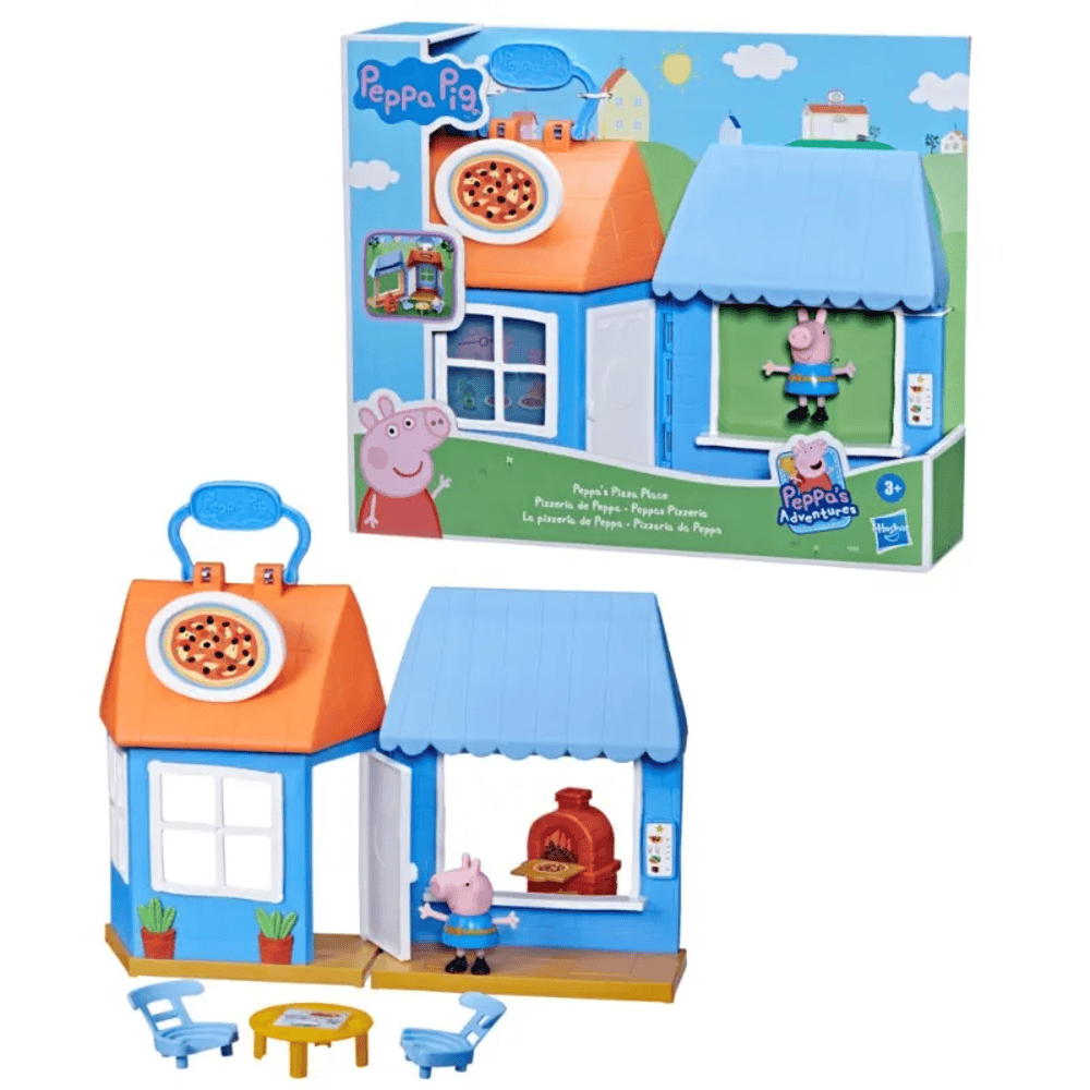 Toy. Peppa Pig Peppa Adventures Pizza Place Playset
