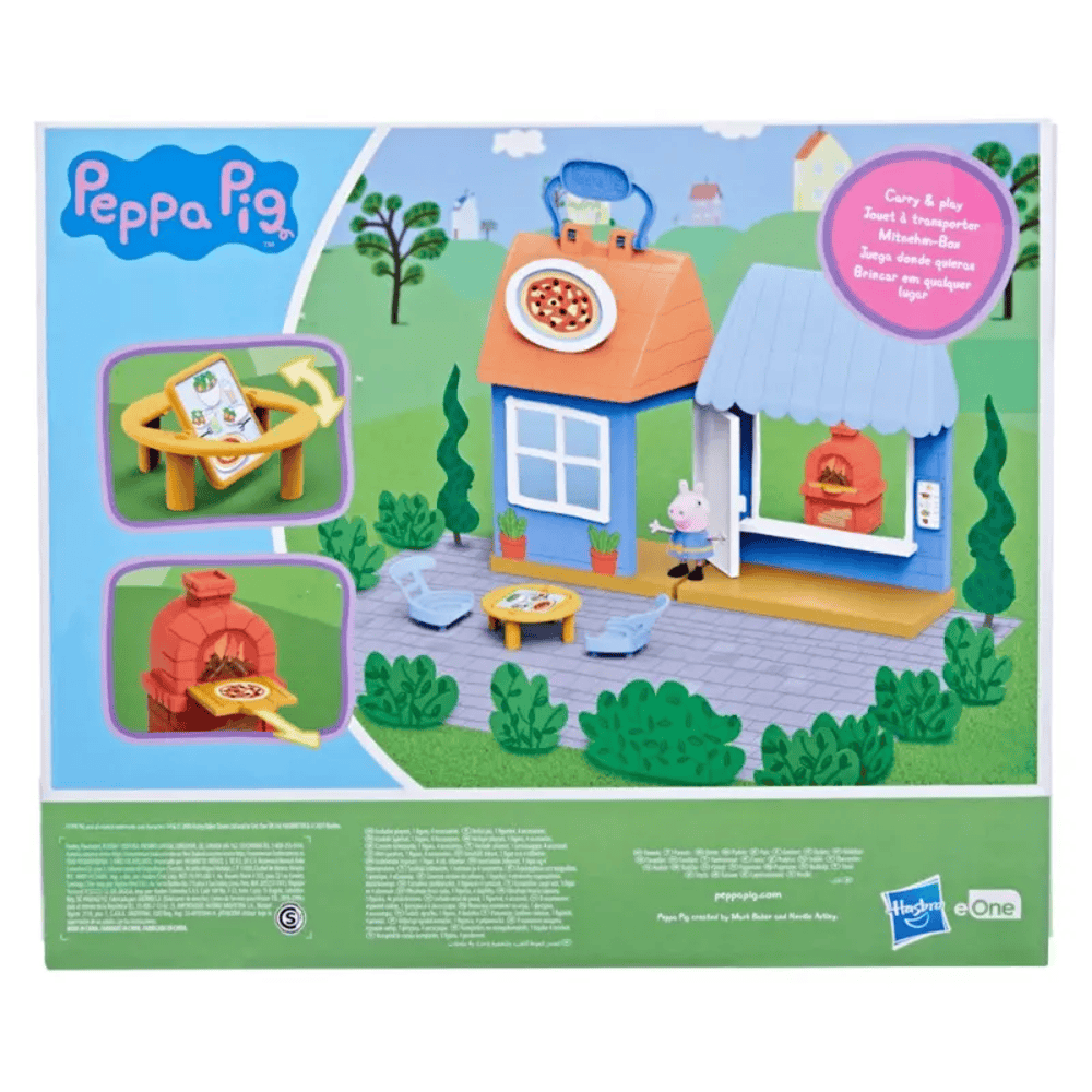 Toy. Peppa Pig Peppa Adventures Pizza Place Playset