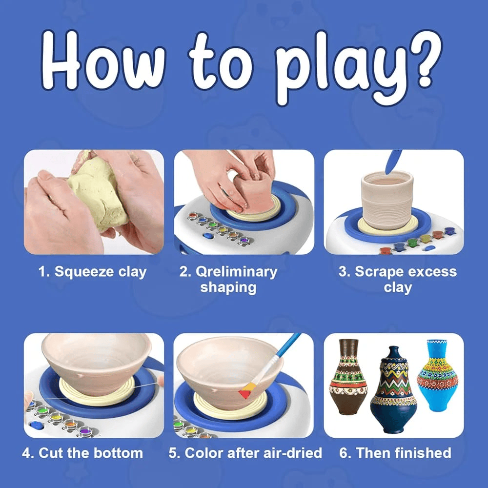 Toy. Pottery Machine