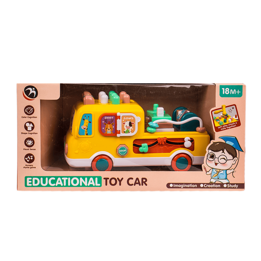 Toy. Educational bus