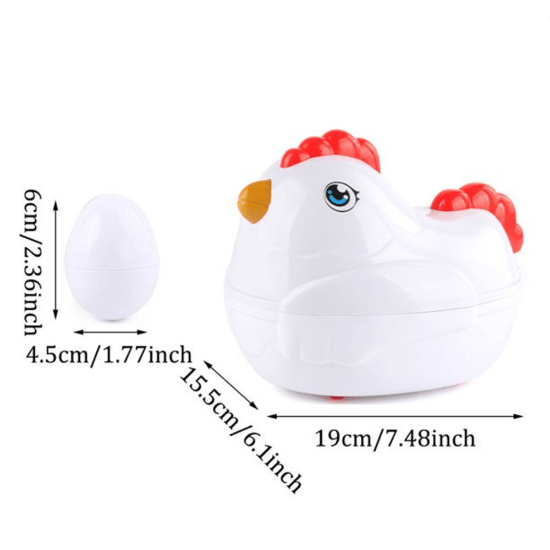 Toy. Egg Toys With Chicken Montessori Colours Matching Set – Assorted ...